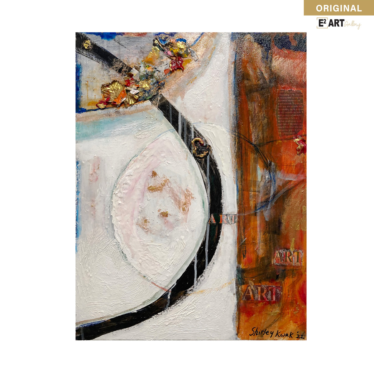 'Before The Art 1' by Shirley Kwak, 18" x 24" – E2Art Gallery